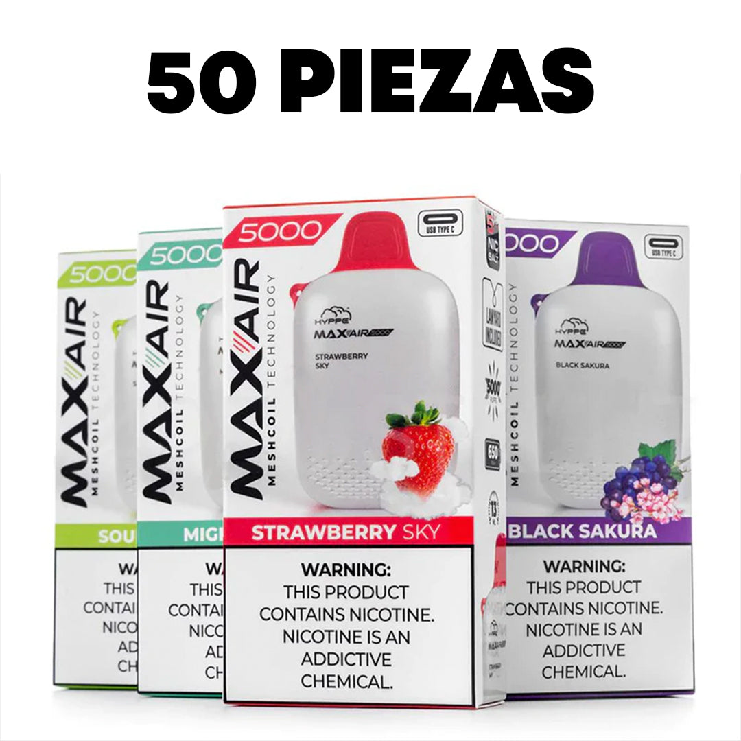Hyppe Max Air (Pack 50 Piezas) – Don Maskking